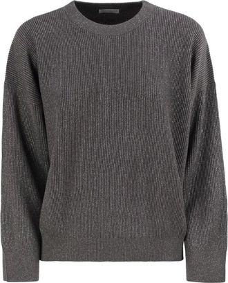 Brunello Cucinelli Homme, Pulls, Gris, Taille: S Pull Vanis&eacute;