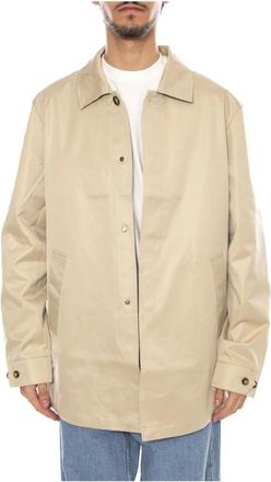 Aquascutum Homme, Vestes, Beige, Taille: S Iconic Caban
