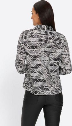 Heine Klassische Bluse Druckbluse Langarm