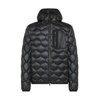 Peuterey Blaue Geometrische Daunenjacke - - Jackets - Herren - Blau - L