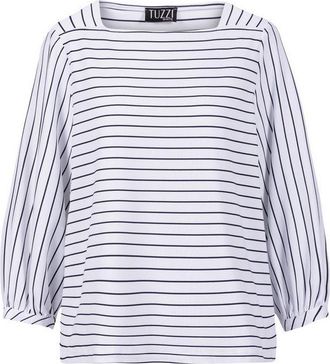 Tuzzi Nero Klassische Bluse mit Streifenmuster