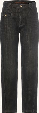 Mos Mosh Mos Mosh Boyfriend Jeans Mmaymen Mit Glitzergarn grau