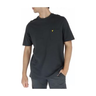 Lyle & Scott Klassisches T-Shirt mit Rundhalsausschnitt - - Tops - Herren - Schwarzk - XL