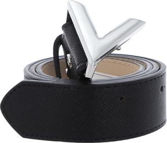 Valentino ceinture Belt W120 Nero/Argento noir raccourcissable