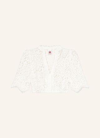 Spieth & Wensky Dirndlbluse Mellingen Aus Spitze weiss