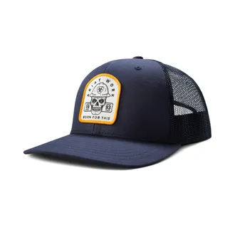 Ariat Mens Work Roughneck Patch Snapback Cap in Navy, Size OS, by Ariat