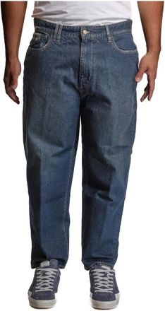 Cycle Homme, Jeans, Bleu, Taille: 2XL Jean Jumbo Baggy-fit