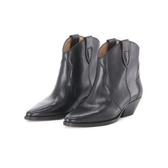 Isabel Marant Isabel Marant Stiefel - Ankle Boots With Pointed Toe - Gr. 38 (EU) - in Schwarz - f&uuml;r Damen