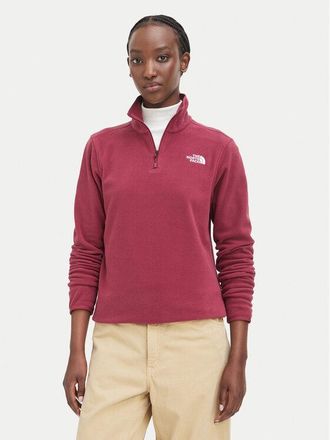 The North Face Fleecejacke Glacier NF0A8D2F Dunkelrot Regular Fit