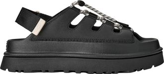 UGG Ugg, Femme, Chaussures, Noir, Taille: 39 EU Sandales Plates
