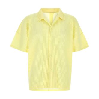 Issey Miyake Monatsfarben: August Shirt - - Shirts - Herren - Gelb - M
