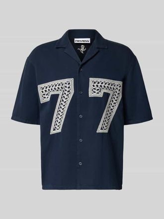 Review Regular Fit Freizeithemd mit Stickerei