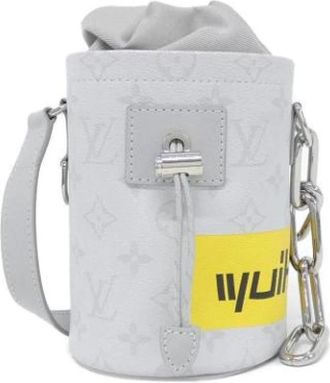Louis Vuitton unisex, Pre-owned, Blanc, Taille: ONE Size Sac seau Pre-owned