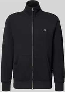 GANT Regular Fit Sweatjacke mit Stehkragen Modell Gield