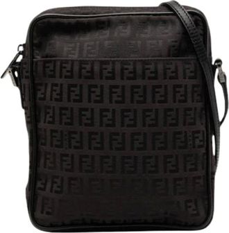 Fendi Sac bandouli&egrave;re vintage Fendi Pre-owned - Femme - Pre-owned - Noir - Taille: ONE Size