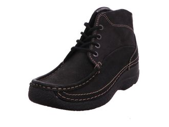 Wolky Comfort Schn&uuml;rschuhe Roll Shoot - 90000 Nubukleder schwarz - 36