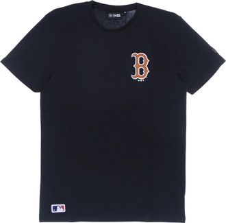 New Era Kurz&auml;rmeliges T-Shirt mit Rundhalsausschnitt - - Sport - Herren - Blau - 2XS