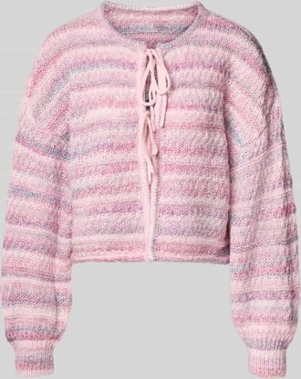 Only Relaxed Fit Strickjacke mit Bindeband