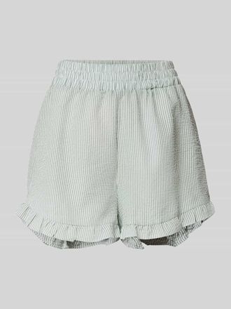 A-View Relaxed Fit Shorts mit Strukturmuster Modell Sonja