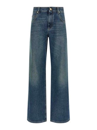 Brunello Cucinelli Straight Leg Jeans - Blau