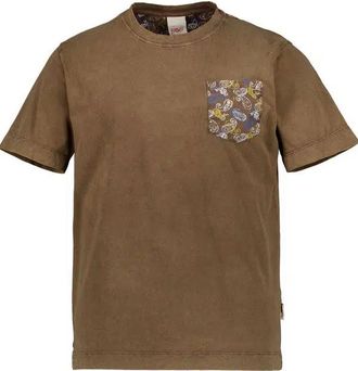 Bob Herren T-Shirt braun Baumwolle
