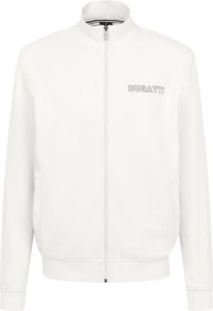 Bugatti Herren Sweatshirt Sweatjacke Rei&szlig;verschluss Stehkragen Langarm