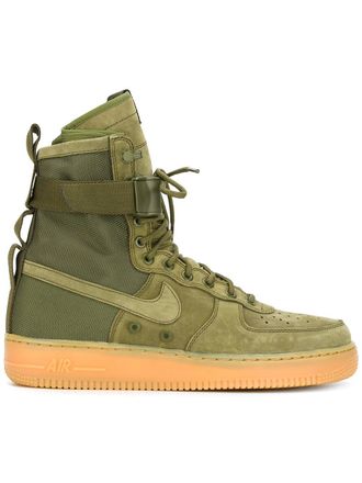 Nike baskets montantes Special Field Air Force 1 - Vert