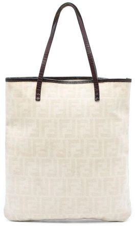 Fendi Shopper - Zucca Canvas Tote - Gr. unisize - in Braun - f&uuml;r Damen