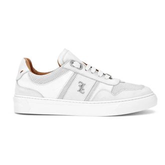 Billionaire Boys Club Nubuck Croco Printed Lo-Top Sneakers - - Shoes - Herren - Wei&szlig; - 43 EU