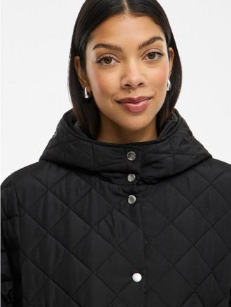 Vila Steppjacke VITATE L/S HOODED JACKET - NOOS Kunstfaser