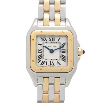 Cartier Montre vintage doccasion - Femme - Pre-owned - Blanc - Taille: ONE Size