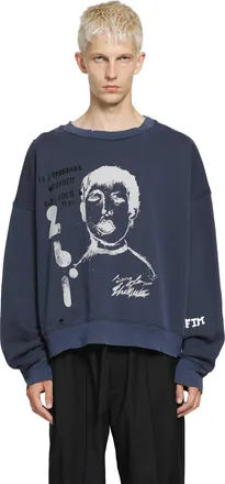 Song for the Mute Yawning Kid Relaxed Sweatshirt