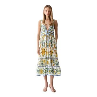 Farm Rio Midikleid - - Dresses - Damen - Mehrfarbig - S