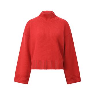 Fabiana Filippi Strickpullover mit Stehkragen