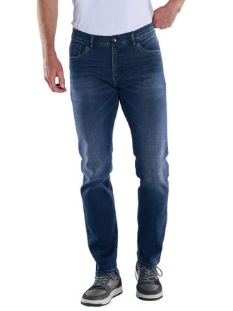 Engbers Herren Herren Super-Stretch-Jeans Regular, Marineblau, 39492, Marineblau in Gr&ouml;&szlig;e 34/32