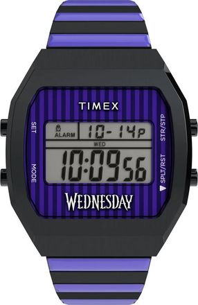 Timex Uhren - Quarz-Digitaluhr Timex X Wednesday T80 - Gr. unisize - in Schwarz - f&uuml;r Damen