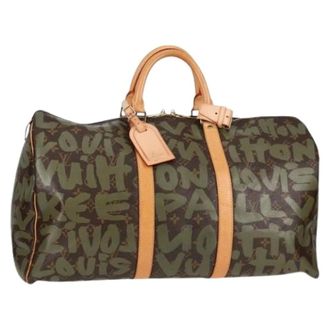 Louis Vuitton Pre-owned Monogram Graffiti Boston Bag - Femme - Pre-owned - Vert - Taille: ONE Size