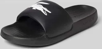 Lacoste Slides mit Label-Detail Modell CROCO