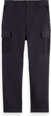 Scotch & Soda Herren Harper Loose-Fit Pants Hose, Sky Captain 401, Bundweite: 97 cm