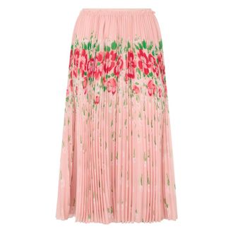 Red Valentino Femme, Jupes, Rose, Taille: 36 FR Long Pleated Skirt