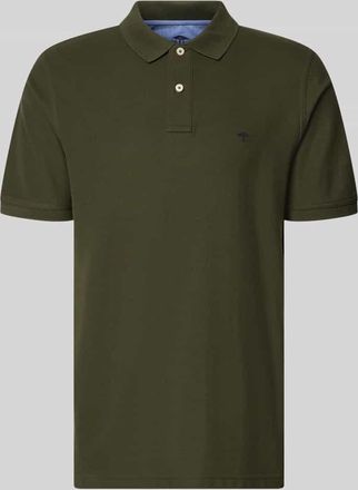 Fynch-Hatton Regular Fit Poloshirt mit Label-Stitching