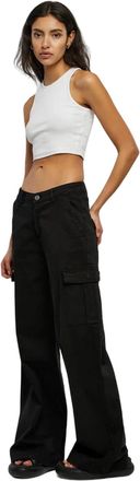 Urban Classics Cargo-Hose f&uuml;r Damen (Schwarz)