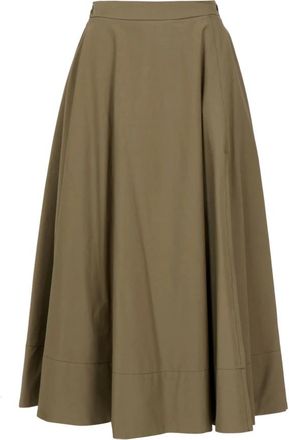 Cruna Femme, Jupes, Vert, Taille: 34 FR Sherise A-Line Midi Skirt