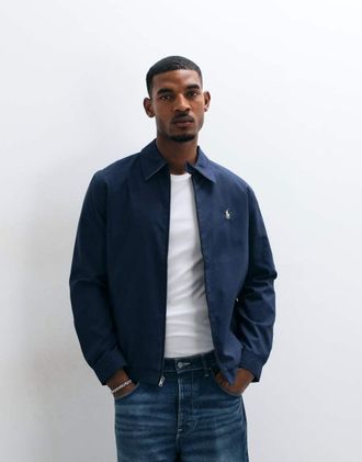 Polo Ralph Lauren veste Harrington bleu marine