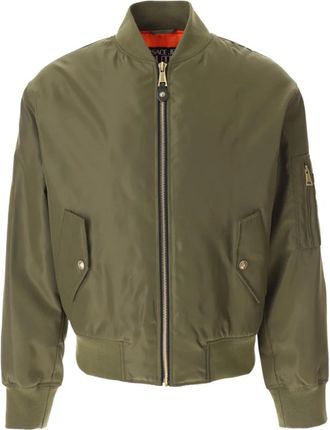 Versace Jeans Couture Homme, Vestes, Vert, Taille: XL Foulard Diagonal Nylon Jacket