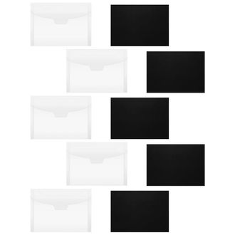 Hemobllo Magnetische Stanzformen Organizer Tasche mit Weicher Magnetfolie Transparent Langlebig Aufbewahrung f&uuml;r Scrapbooking Stempel Postkarten und Bastelvorl