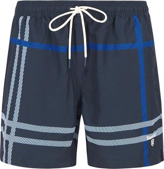 Barbour Herren Badeshorts blau unifarben