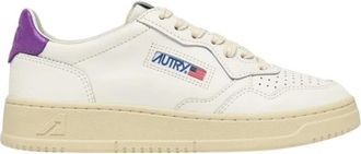 Autry Femme, Chaussures, Blanc, Taille: 38 EU Medalist Baskets