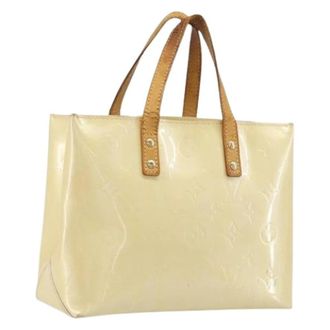 Louis Vuitton Pre-owned Patent Leather Hand Bag - - Pre-owned - Damen - Beige - ONE SIZE
