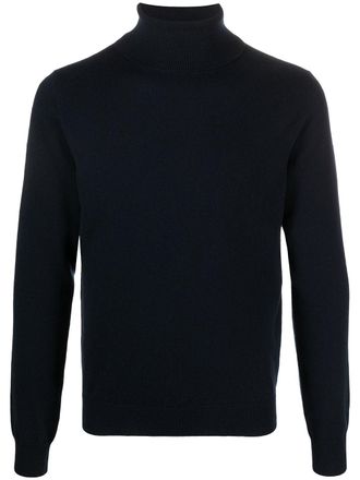 Malo pull &agrave; col roul&eacute; - Bleu